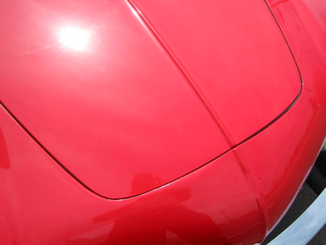 Hood gap gets a little tight on one side.